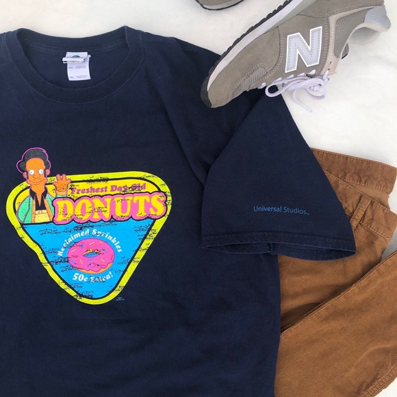 Universal | Shirts | Universal Studios Vintage Simpsons Tshirt | Poshmark